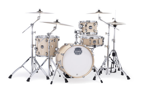 Mapex Mars Maple 4pc Bop Shell Pack - Natural Satin - CymbalFusion.com