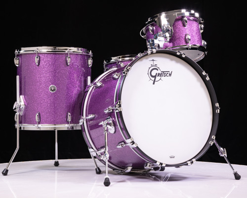 Gretsch Brooklyn 4pc Shell Pack - Purple Sparkle 12/16/22/14SD ...
