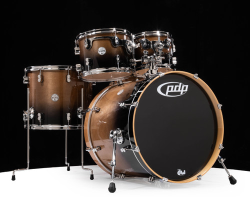 PDP Concept Birch 5pc Kit - Natural to Charcoal Fade - CymbalFusion.com