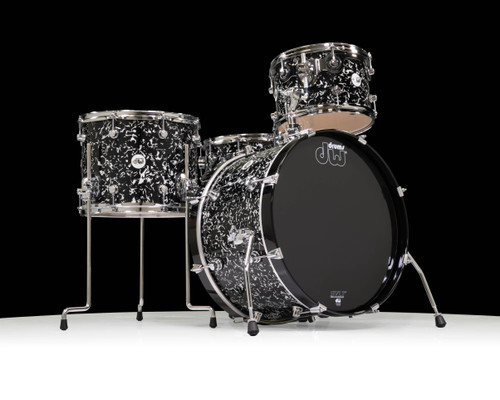 DW Design Series 4pc Frequent Flyer Kit - Black Lightning ...