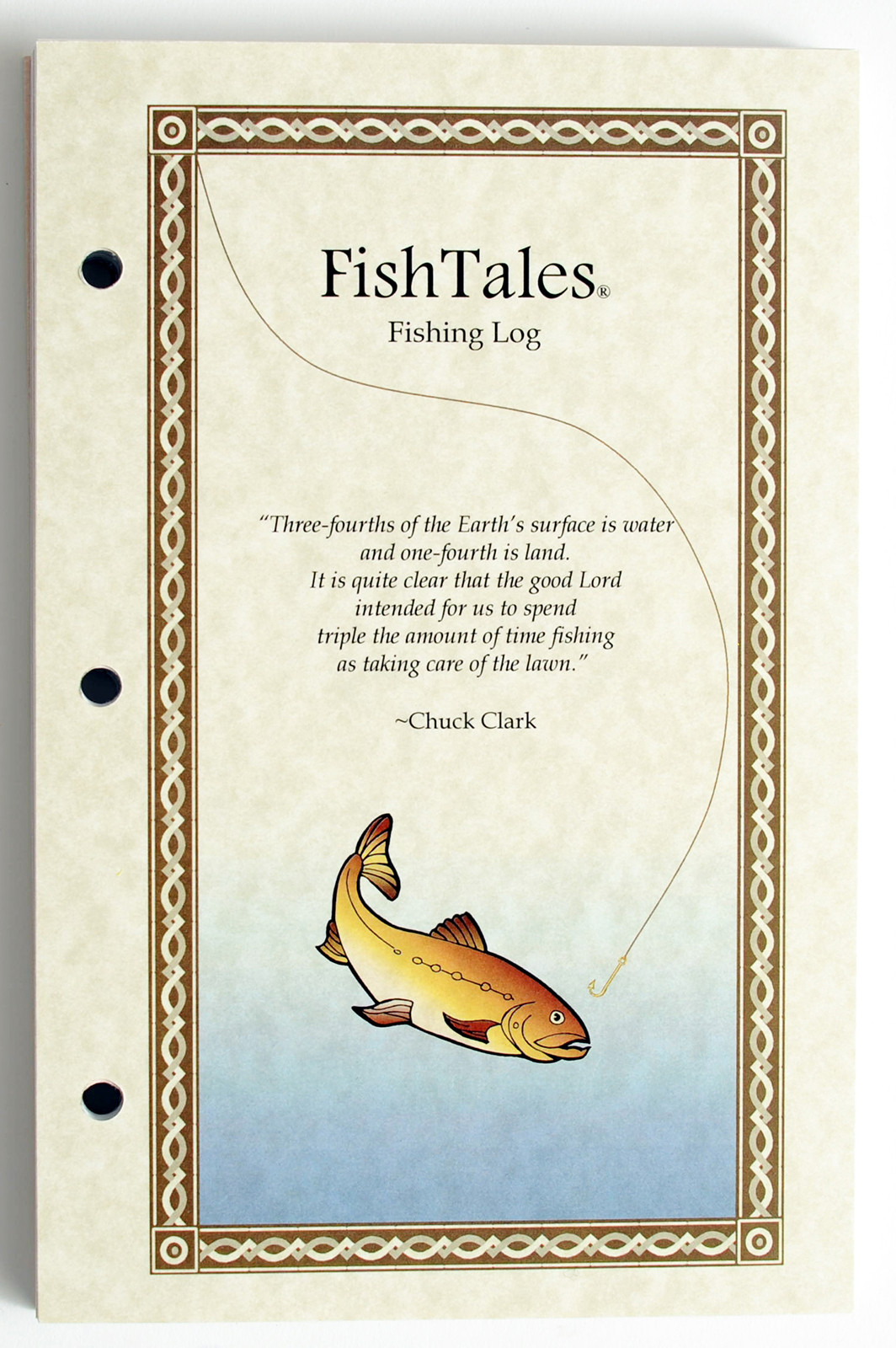 FishTales Fishing Log Book - Makes A Great Gift!