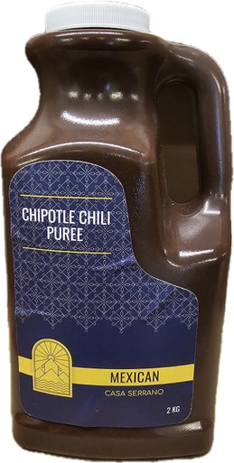 Chipotle Chilli Puree Paste 2kg by CHILLIESontheWEB