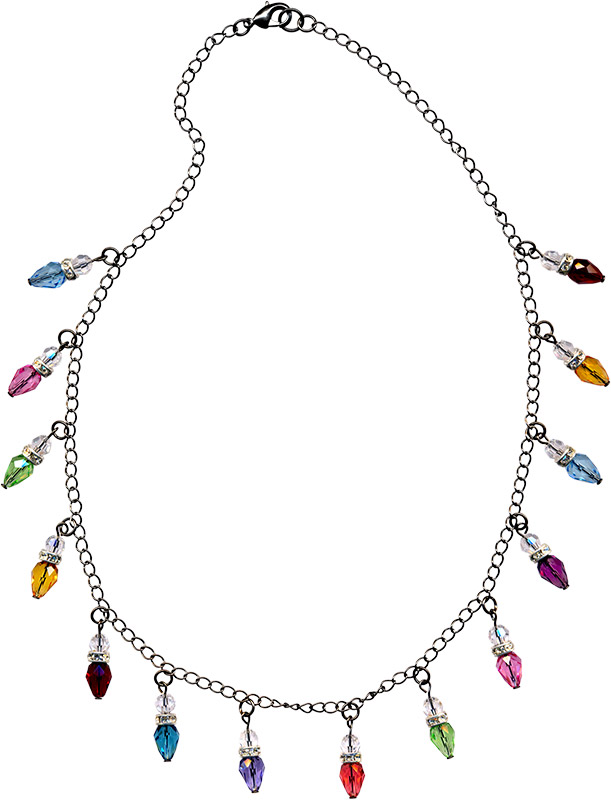Holiday Lights Necklace Tutorial - Rings & Things