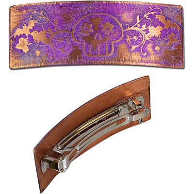 Skullhead Barrette Tutorial - Rings & Things