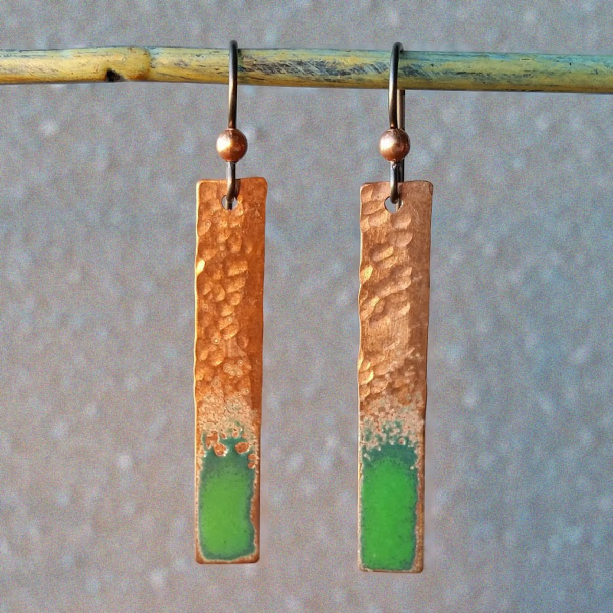 Pop of Color Enamel Earrings Tutorial - Rings & Things
