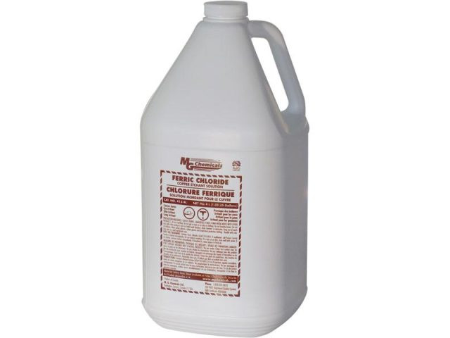 86-280-04 Ferric Chloride Copper Etchant, 4 liter - HZ* - Rings & Things
