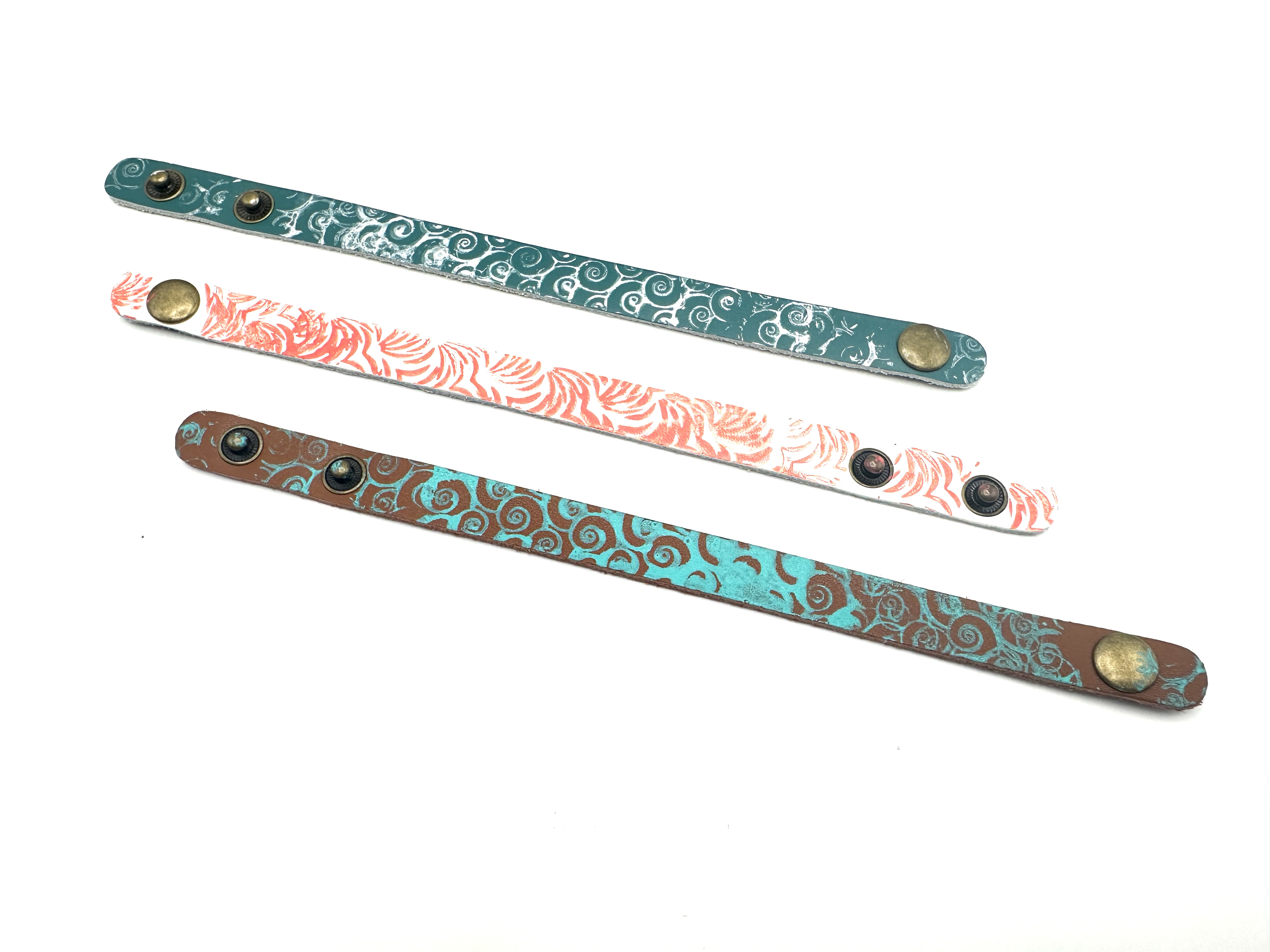 Abstract Painted Cuffs - Rings & Things