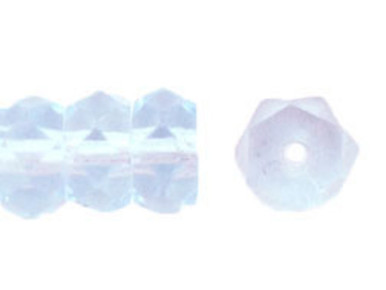 Fire-Polish 6 x 3mm - Rondelle : Alexandrite (50pcs) - Rings & Things