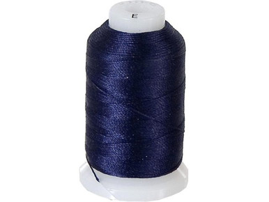 61-310-08 The BeadSmith Silk Thread, Size E, 0.5oz Spool - Navy Blue ...