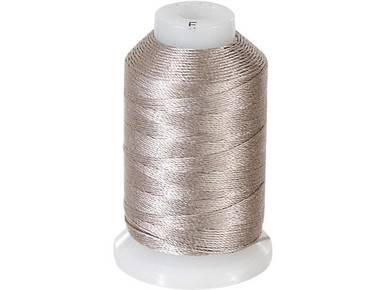 61-310-60 The BeadSmith Silk Thread, Size E, 0.5oz Spool - Gray - Rings ...