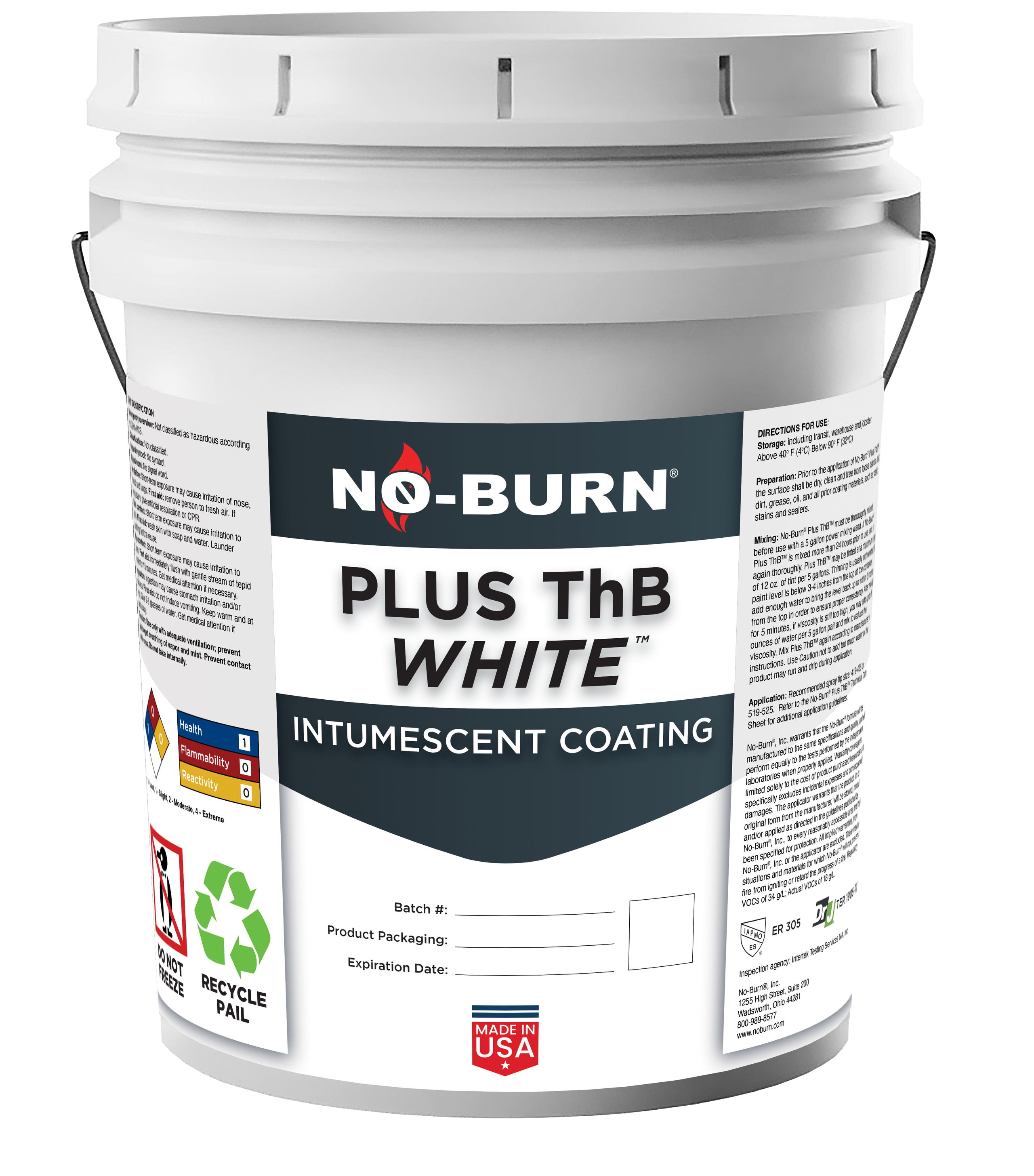 NO-BURN Thermal Barrier Paint