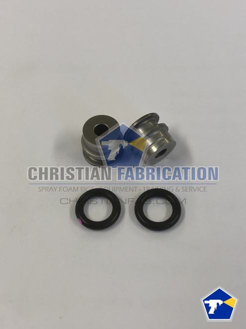 GRACO FUSION AP A (ISO) CARTRIDGE ASSEMBLY (COMPLETE) CHROME-X COATED ...