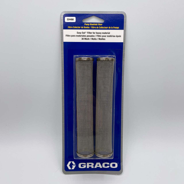 GRACO MANIFOLD FILTER, LONG, 30 MESH, 2 PK