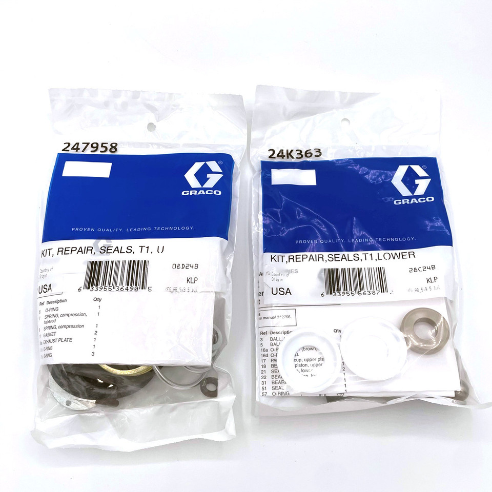 Graco T1 Complete repair kit upper & lower