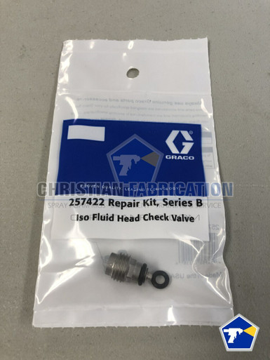 Graco "A" Side Check Valve Kit - Christian Fabrication Spray Foam Supply
