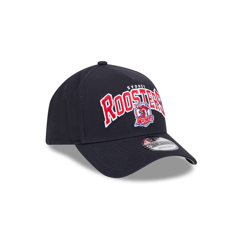 Sydney Roosters New Era 9Forty A-Frame Logo Arch Cap - Roosters Shop