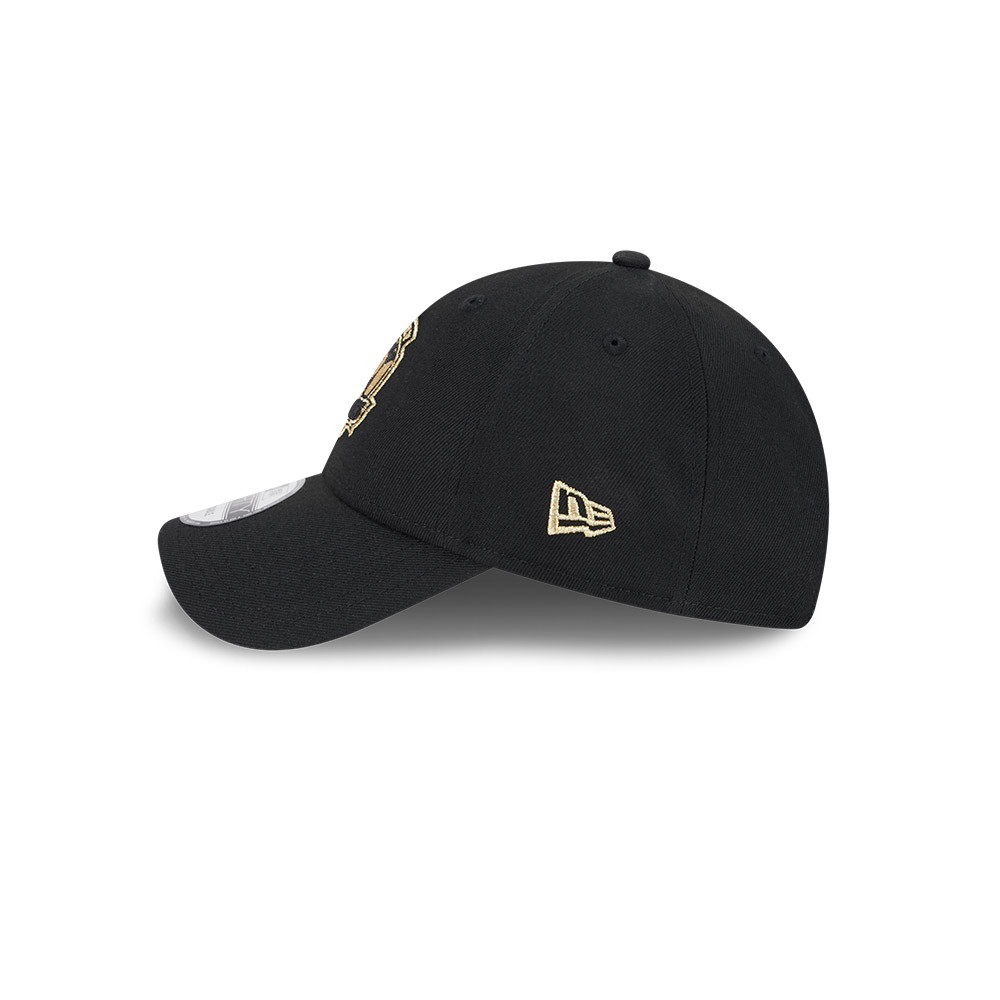 Sydney Roosters New Era 9Forty Black and Gold Snapback Cap - Roosters Shop