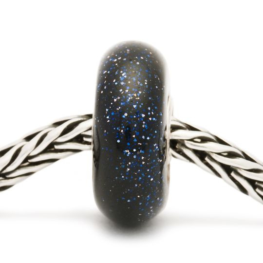 Trollbeads Blue Goldstone Bead RETIRED - Michael Gallagher Jewelers