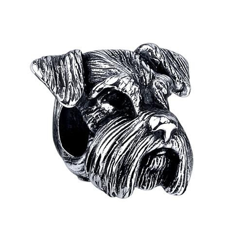 Miniature Schnauzer Charm Bead - Michael Gallagher Jewelers