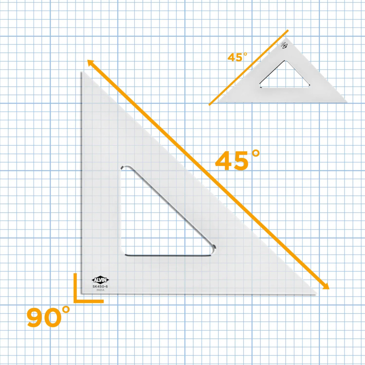 Drafting Triangles for Technical Drawing & Engineering | Drafting ...