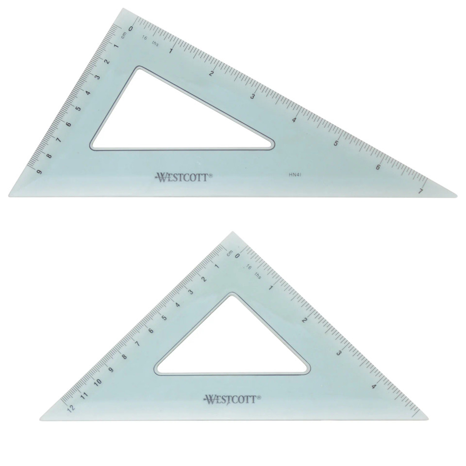 Drafting Triangles for Technical Drawing & Engineering | Drafting ...