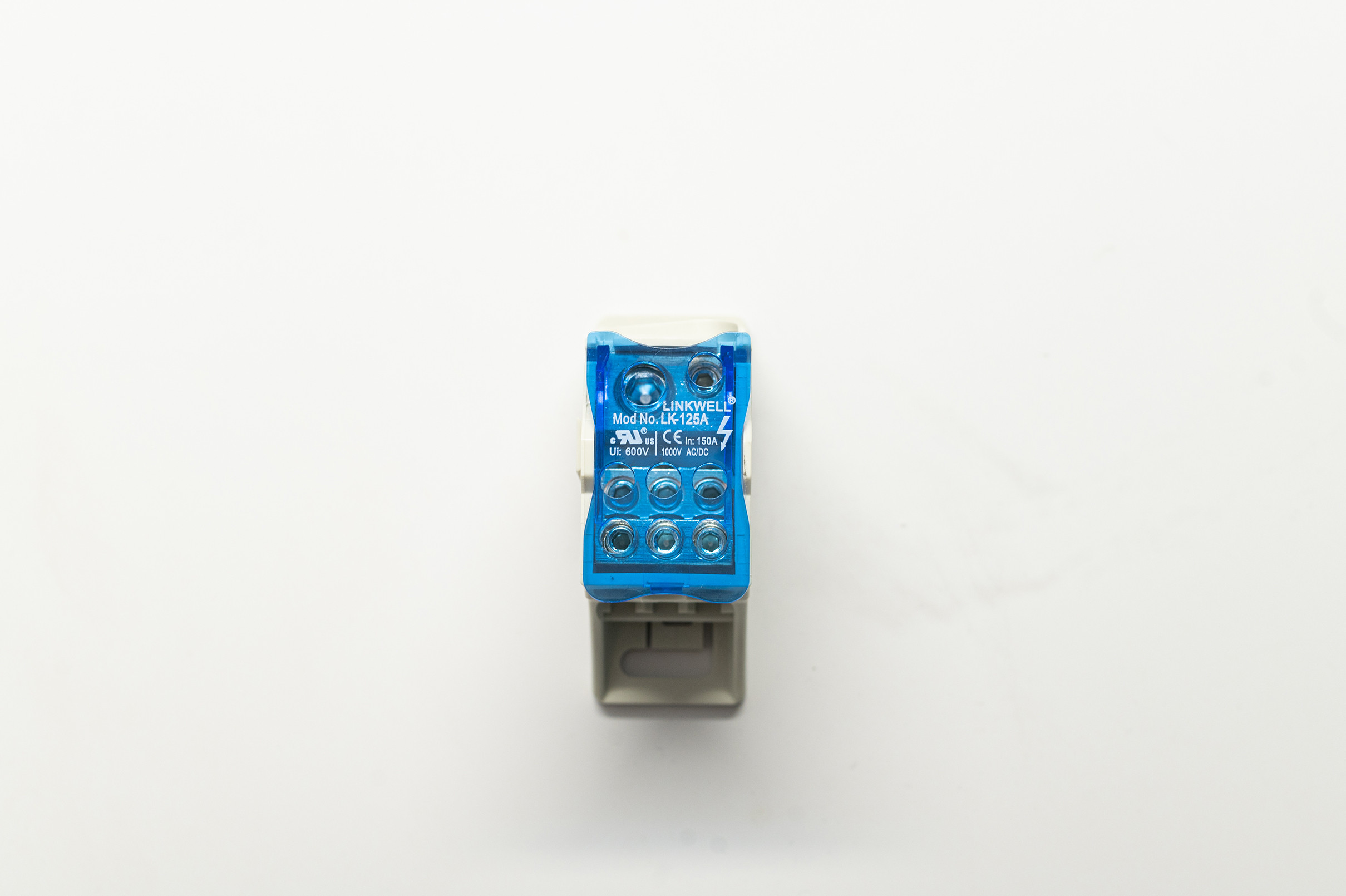 150 Amp Single Pole Power Distribution Block – 2 In/6 Out