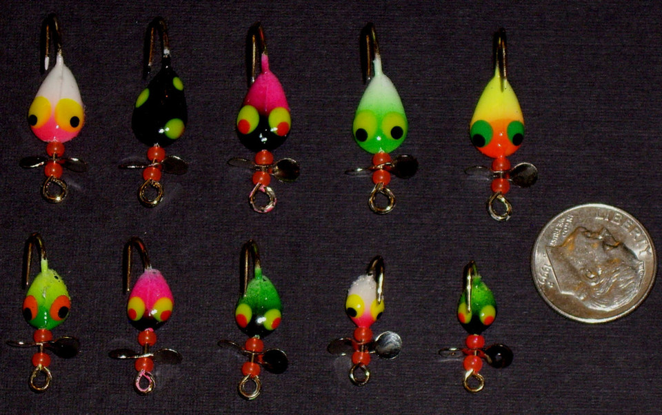 Fishing and Ice fishing jigs for walleye, bass, panfish, crappie, perch ...