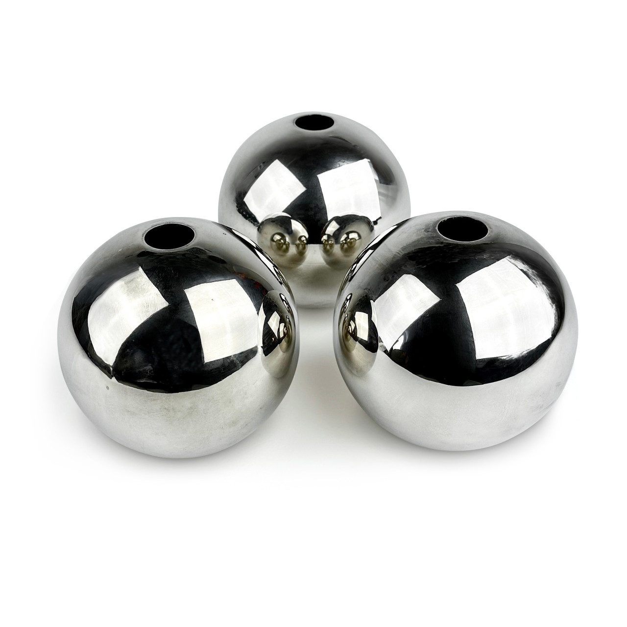 Trio of Robert Isabell for Swid Powell Silver Bud Vases - Russell ...