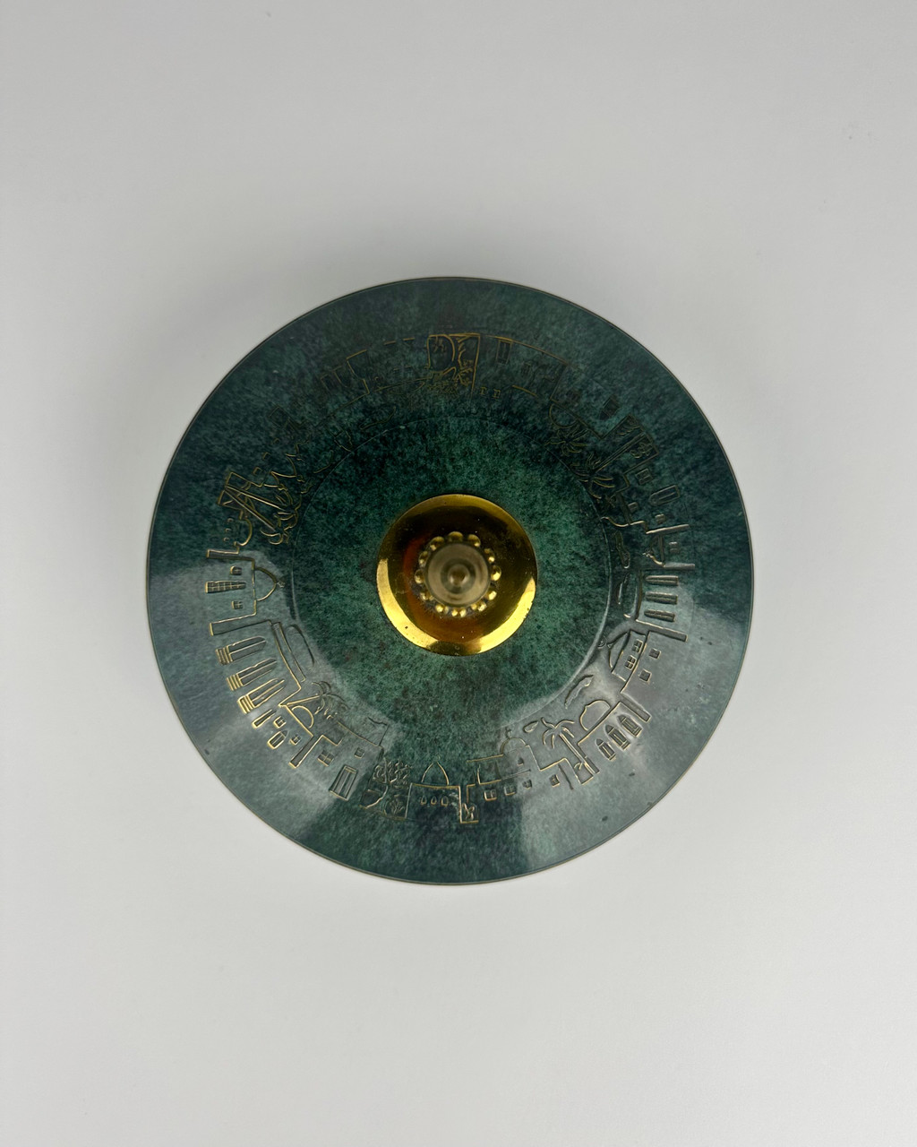 Pal-Bell Bronze Lidded Bowl
