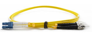 LC - ST Singlemode Fibre Patch Leads - GBICS.com