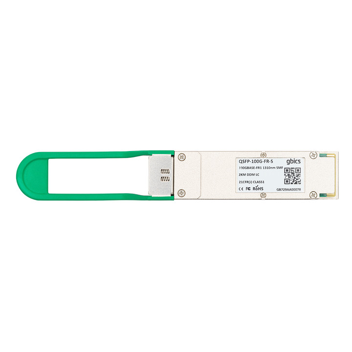 100GBASE-FR4 Codable QSFP28 Single Lambda 1310nm 2km DOM Duplex LC SMF ...