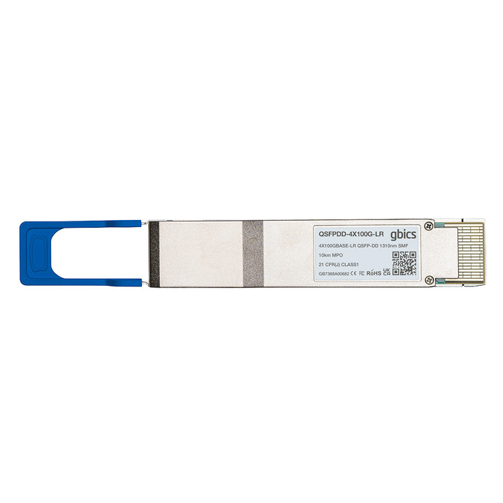 QDD-4X100G-LR-S Cisco Compatible QSFP-DD 1310nm 10km DOM MTP/MPO-12 APC ...