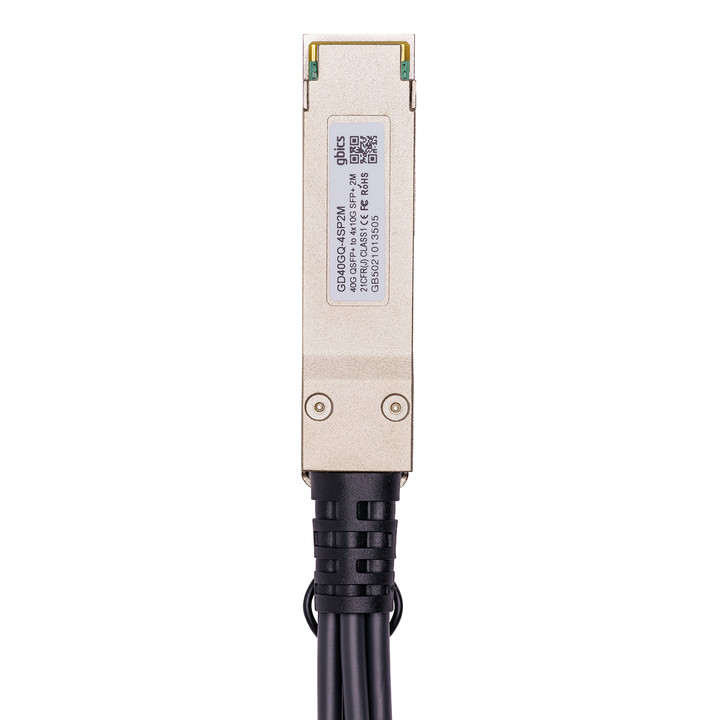02310MUK - Huawei Compatible 1 Metre 40G QSFP+ to 4x10G SFP+ Passive ...