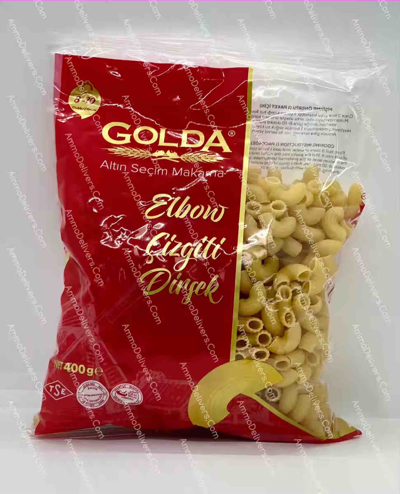 GOLDA BONCUK PASTA 400G معكرونة حلقات صغيرة - Ammo Delivers Birmingham