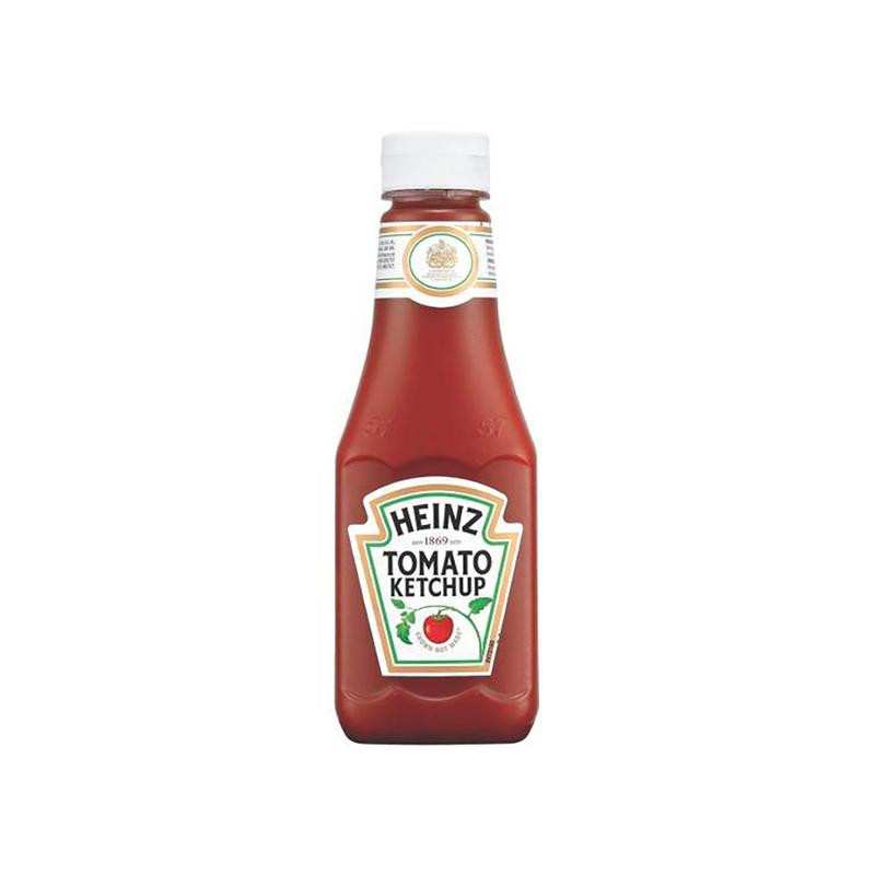Heinz Tomato Ketchup Bottle 342G - Ammo Delivers Birmingham