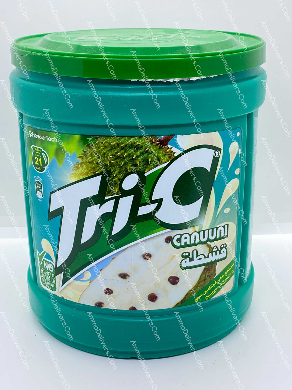 TRI-C CANUUNI DRINK POWDER 2.25KG - تراي سي عصير بودر بنكهة القشطة