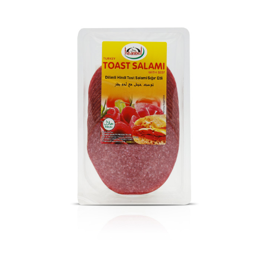 ISTANBUL TURKEY TOAST SALAMI WITH BEEF 200G شرائح سلامي رومي وبقر ...