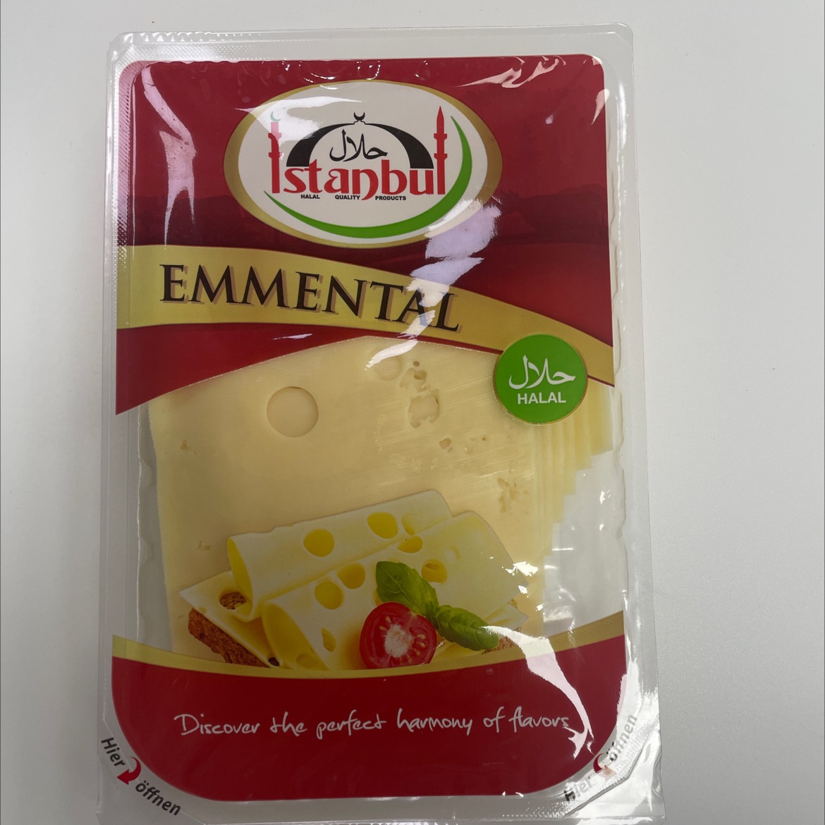 ISTANBUL EMMENTAL SLICED CHEESE 150G - Ammo Delivers Birmingham