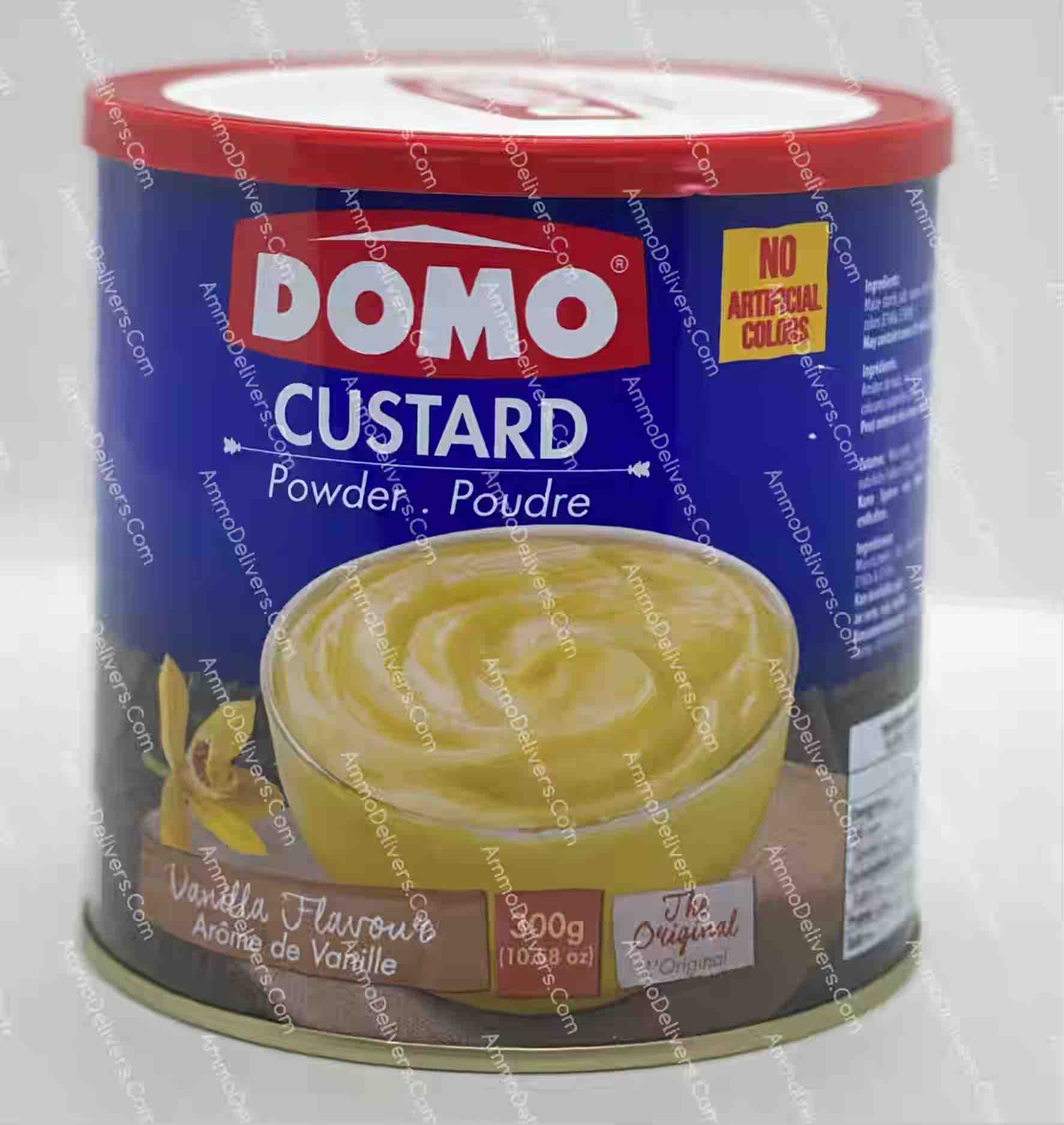 DOMO CUSTARD POWDER VANILLA FLAVOUR 300G - دومو كاسترد بالفنيلا