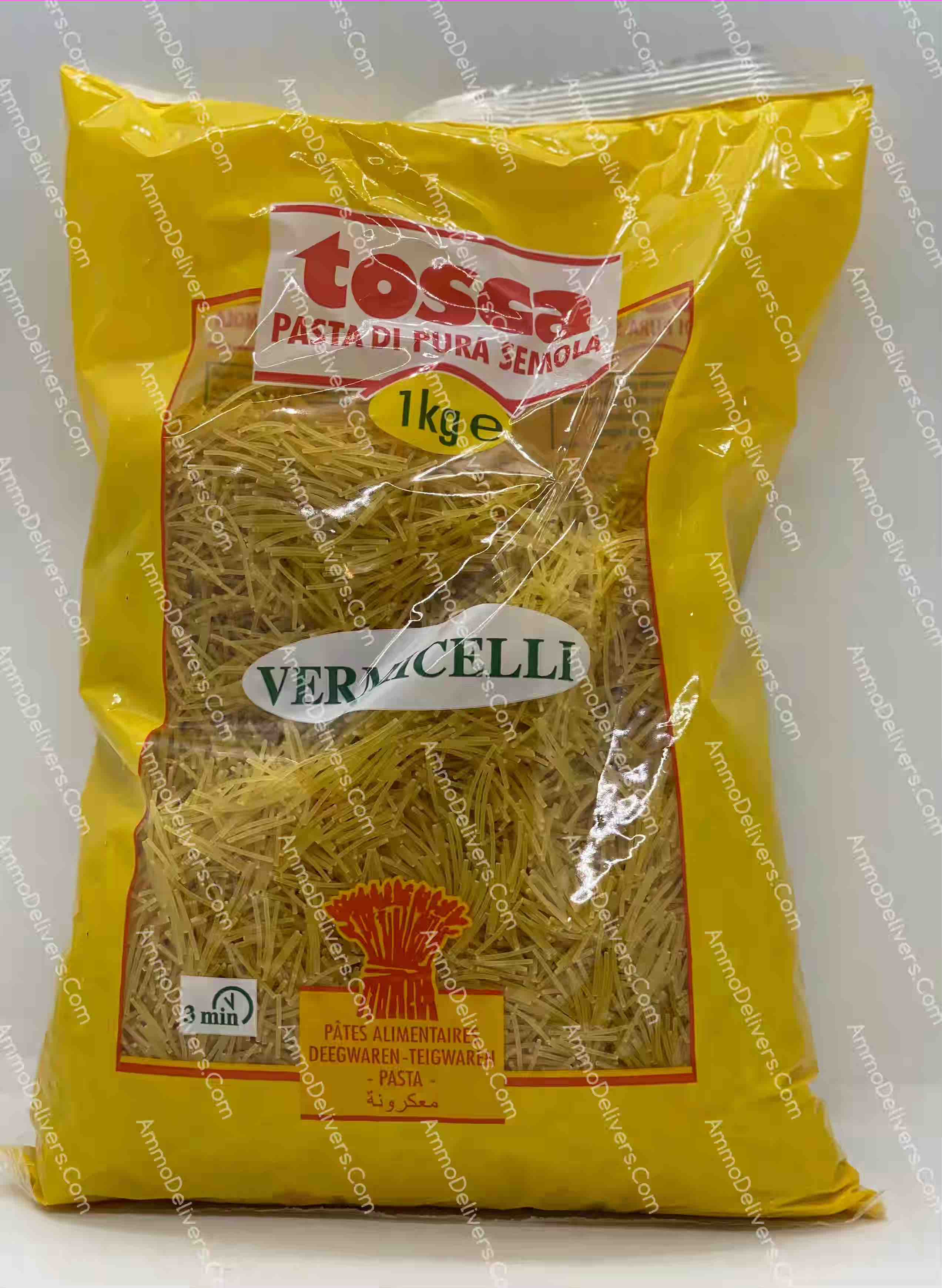 TOSCA PASTA VERMICELLI 1KG - توسكا معكرونه شعرية