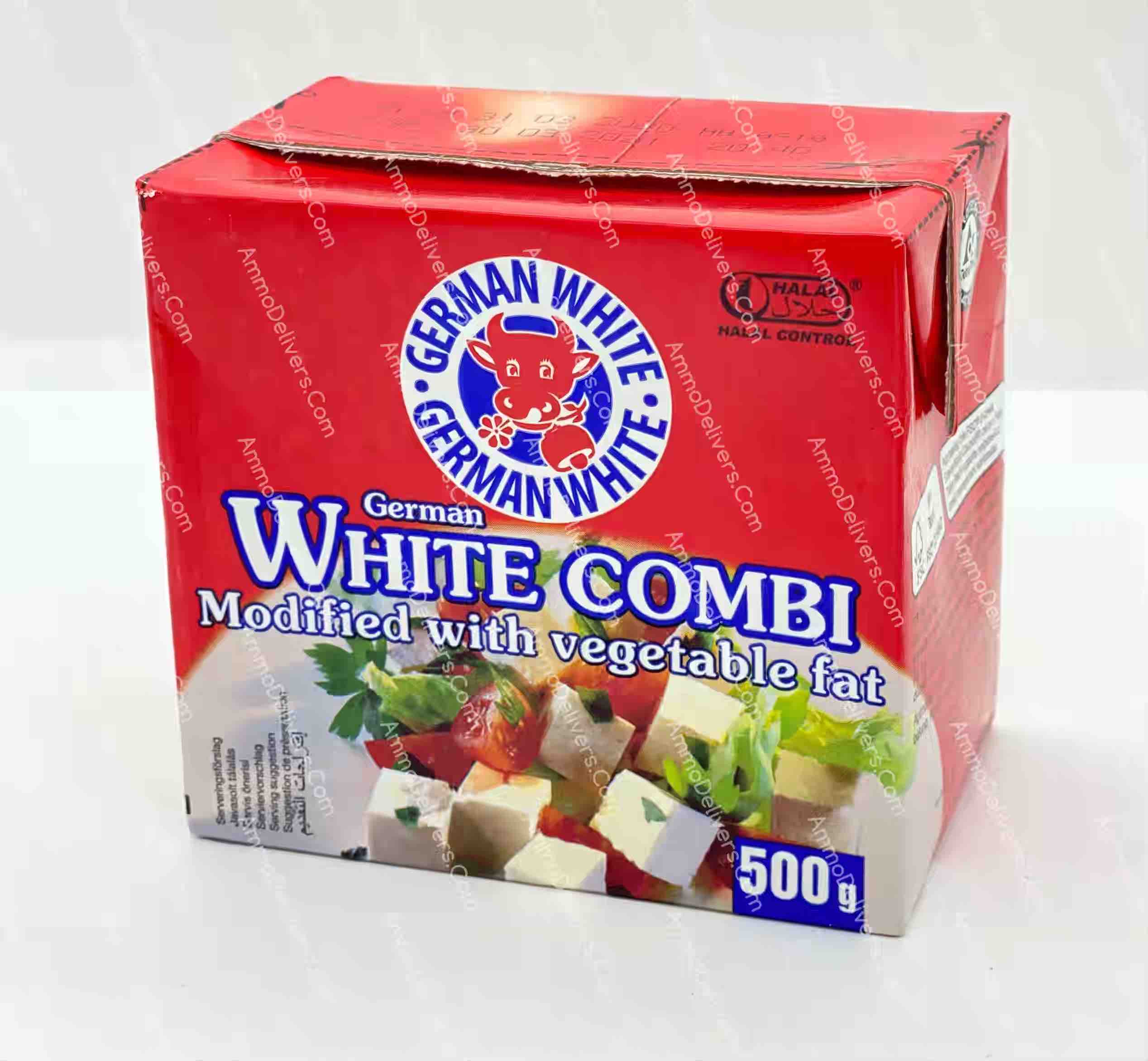 GERMAN WHITE COMBI MODIFIED WITH VEGETABLE FAT CHEESE 500G - جيرمن وايت ...