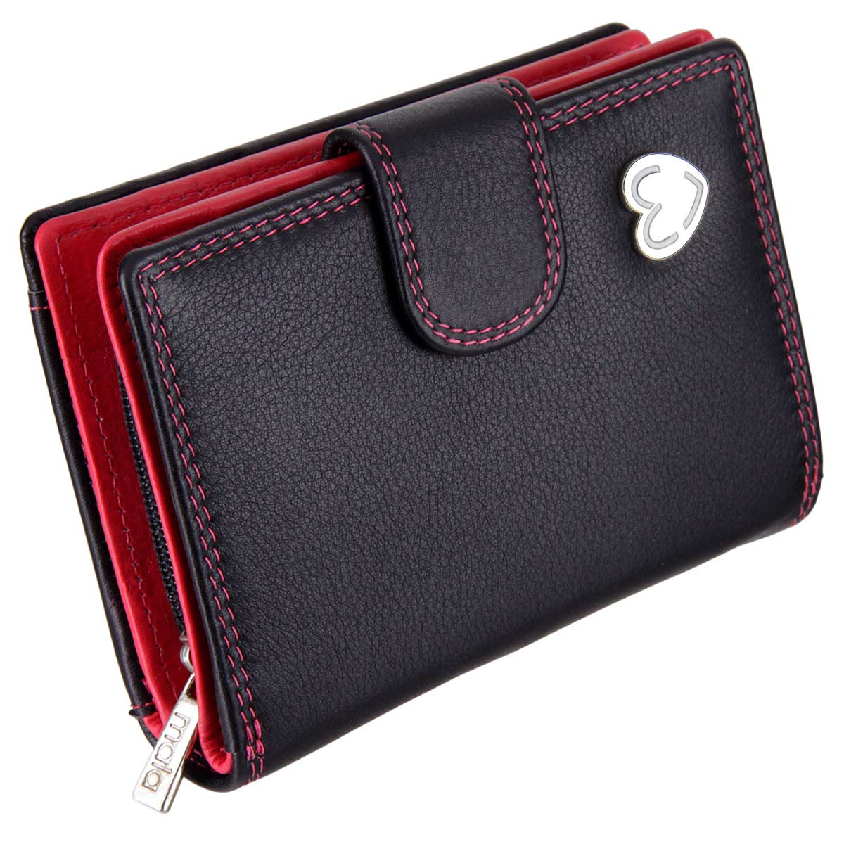 Wallet Purse with RFID Protection : Navy Tabitha 3118