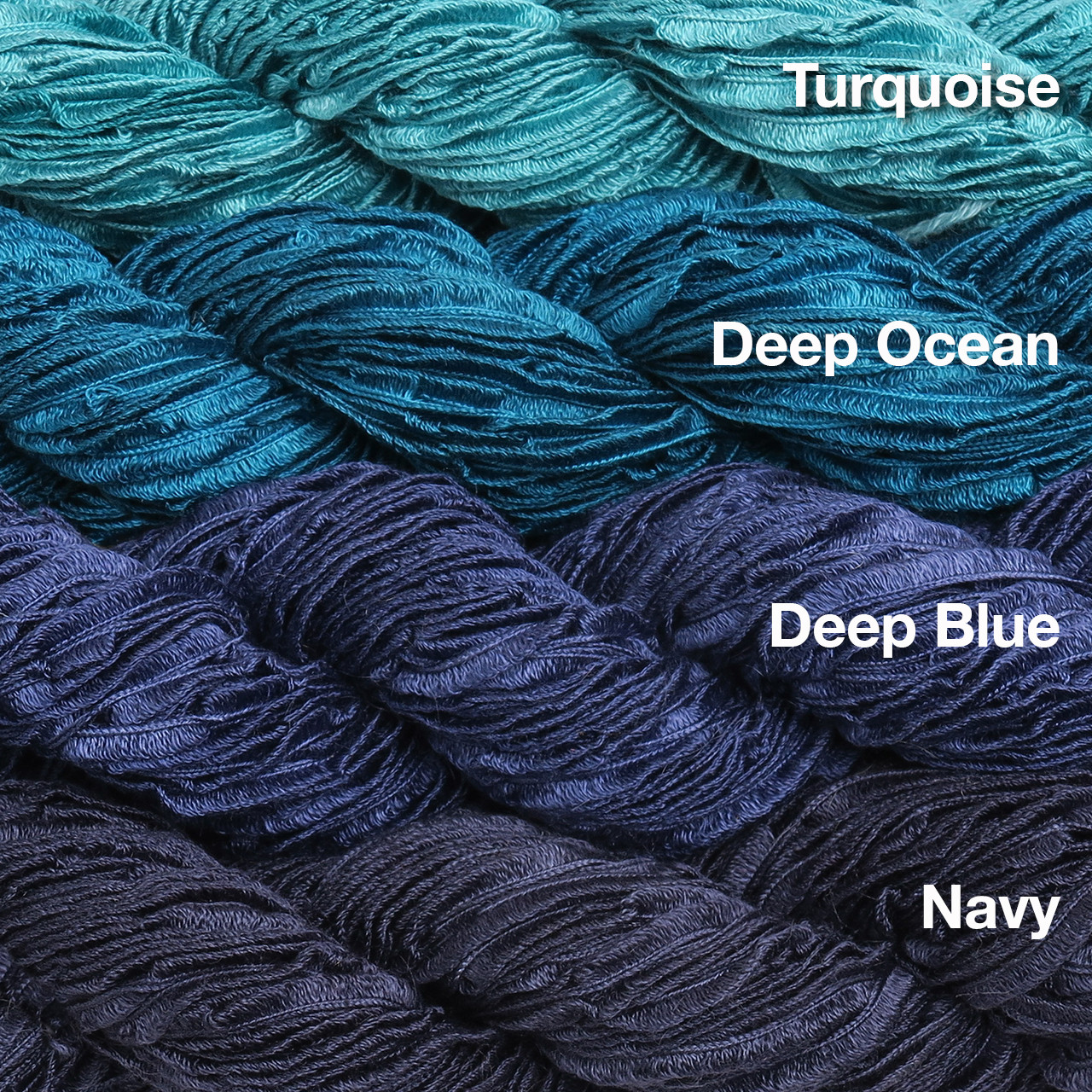 100% Silk Loop Fringe Ribbon yarn by Sanjo Silk