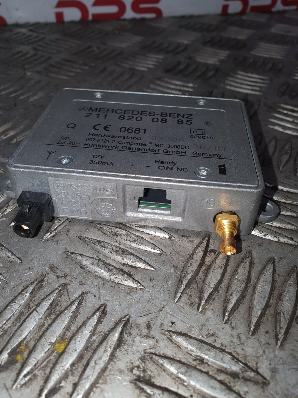 MERCEDES E220 AERIAL AMPLIFIER CONTROL MODULE (2118200885) CDI W211 ...