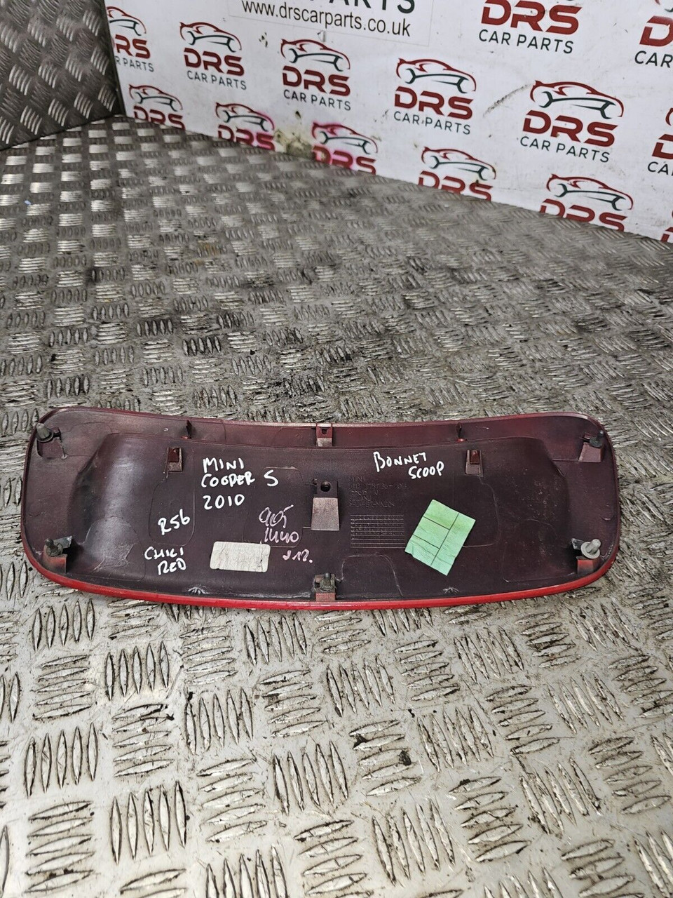 MINI COOPER S BONNET SCOOP R56 IN CHILI RED (2006 - 2010) - DRS Car Parts