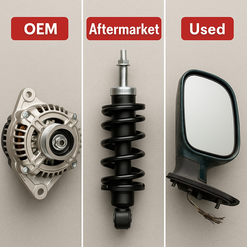 Understanding the Difference Between OEM, Aftermarket, and Used Car ...