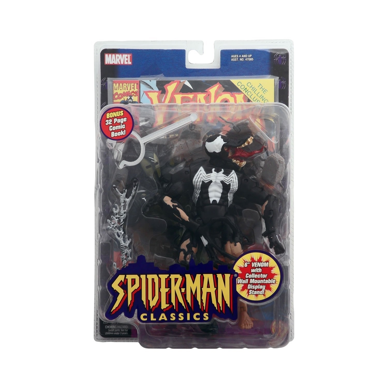 Marvel "Venom" Spider-Man Classics Series I Action Figure - Venom ...