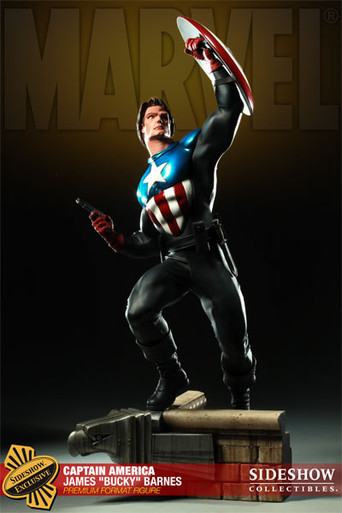 Sideshow Captain America "Bucky" Barnes Exclusive PF Figure - Venom ...