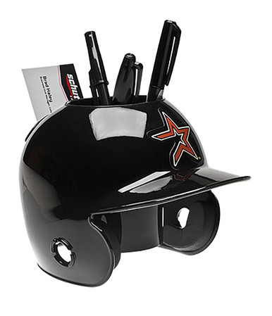 Houston Astros Desk Caddy MLB Mini Batting Helmet - Venom Collectibles