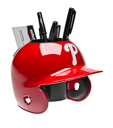 Philadelphia Phillies Desk Caddy MLB Mini Batting Helmet - Venom ...